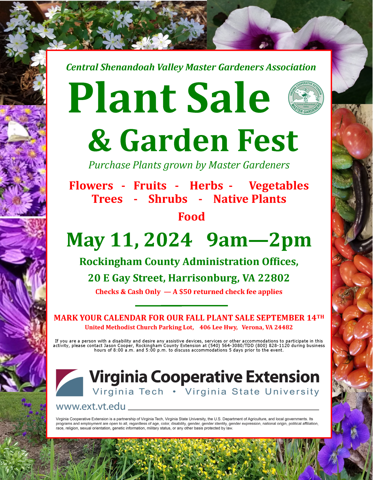 Spring Plant Sale & Garden Fest – Central Shenandoah Valley Master ...